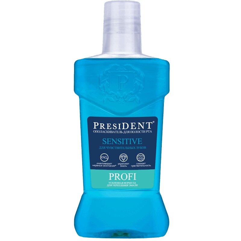 Купить Ополаскиватель Президент Профи Сенситив 250мл Зеленая Дубрава ...